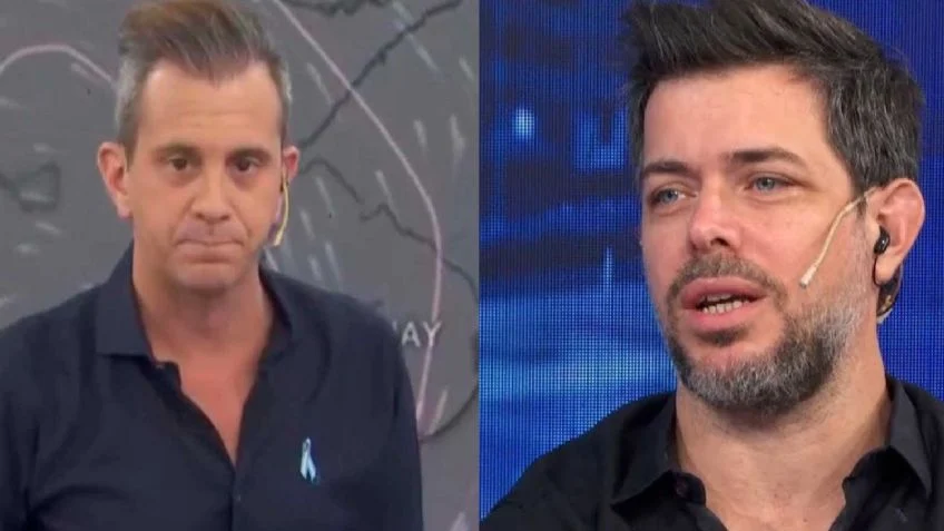 Dos conocidos meteorólogos "se tiraron rayos y centellas" al aire | La ...